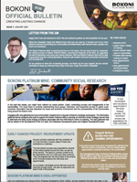 Get the latest news at Bokoni Platinum Mines